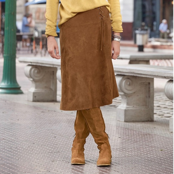 Sundance | Skirts | Soft Genuine Leather Skirt New With Tags From ...